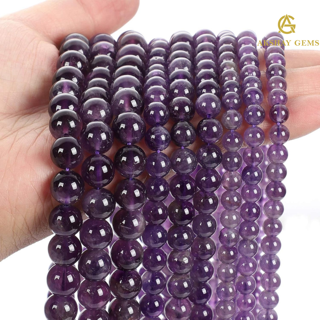Natural Amethyst String | Elegant Gemstone Jewelry for Every Occasion ...